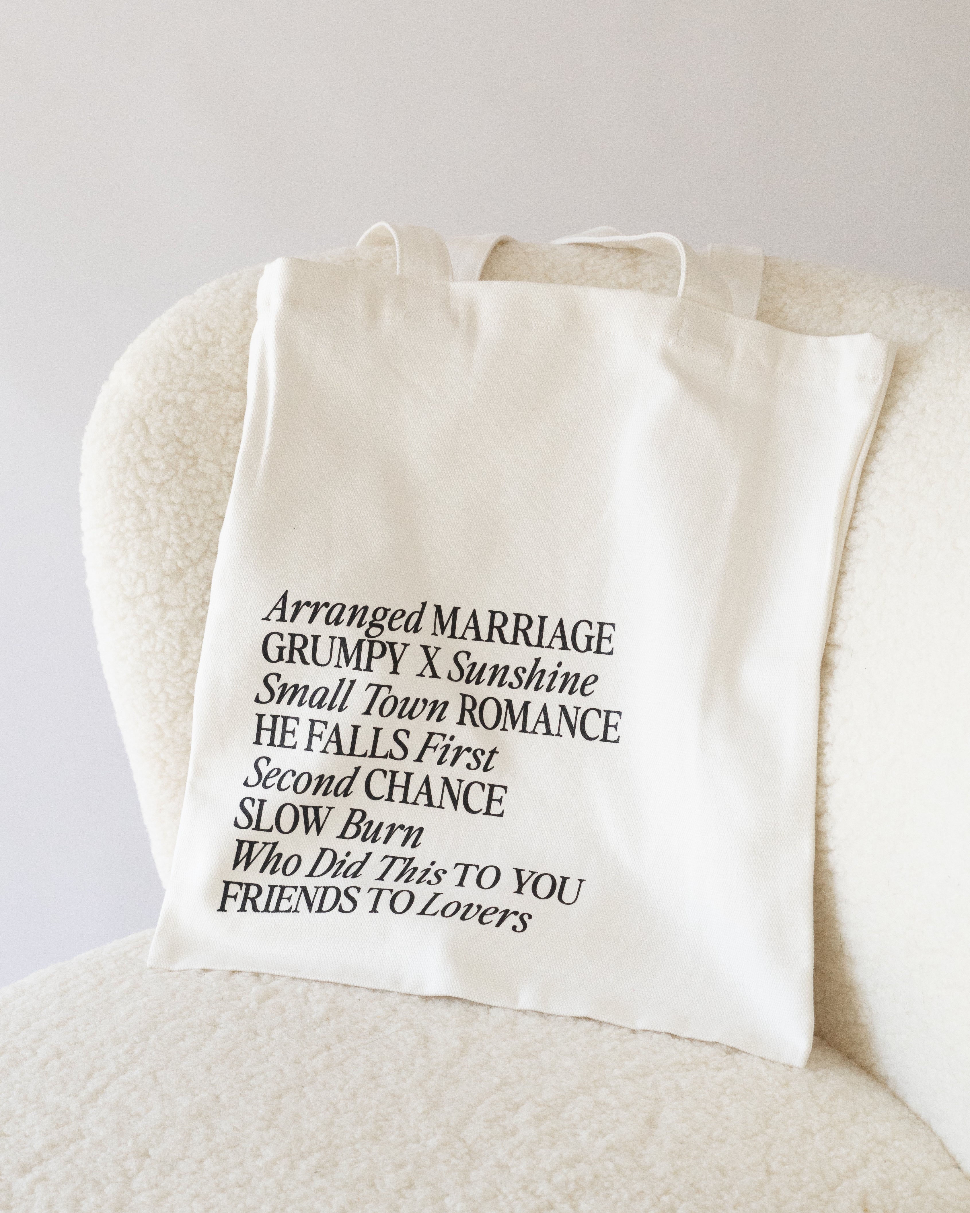 'Romance Tropes' Tote – Fable and Silk